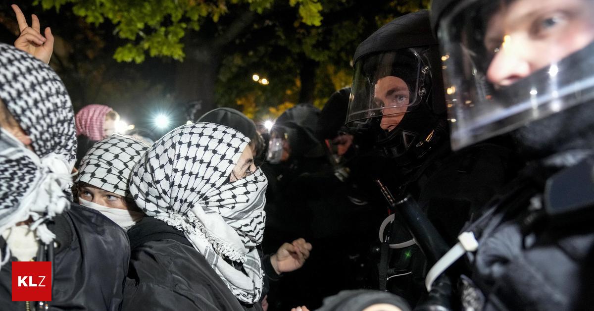 Pro-Palästina-Demos: Nach Ausschreitungen in Berlin mehrere Festnahmen